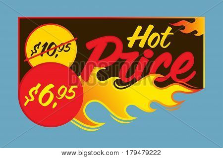 Hot Price Vector Vector & Photo (Free Trial) | Bigstock