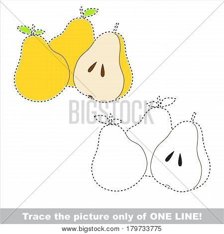Three Pears. Dot Dot Vector & Photo (Free Trial) | Bigstock