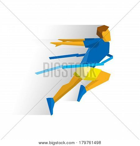 Running Athlete Vector & Photo (Free Trial) | Bigstock