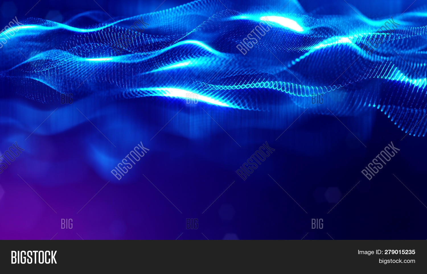 Particles Form Line Image & Photo (Free Trial) | Bigstock
