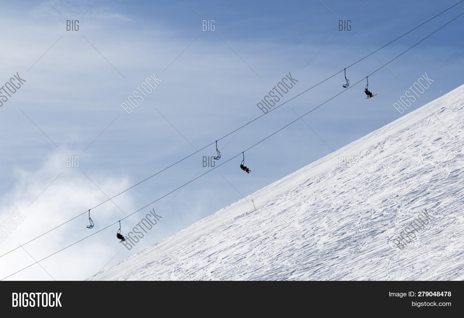 Snowy Off-piste Ski Image & Photo (Free Trial) | Bigstock