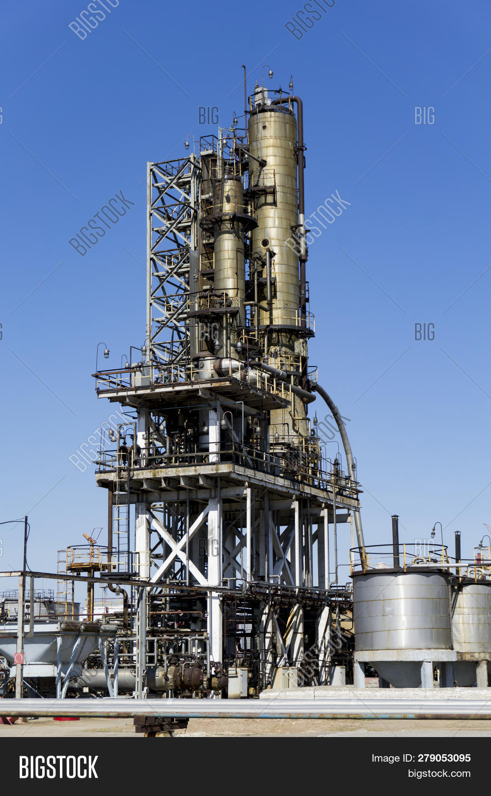 Oil Refinery Russia. Image & Photo (Free Trial) | Bigstock