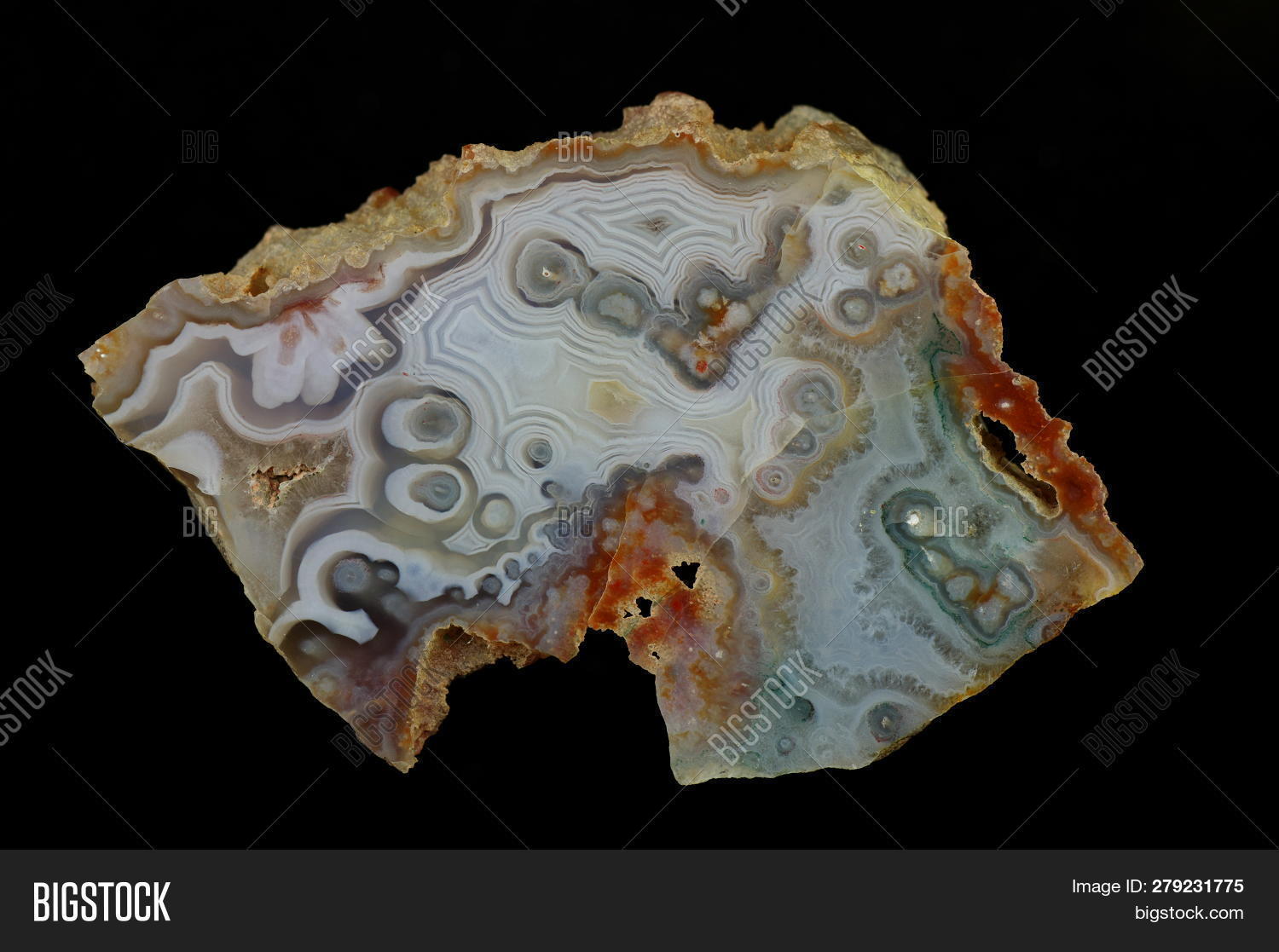 Cross-section Agate. Image & Photo (Free Trial) | Bigstock