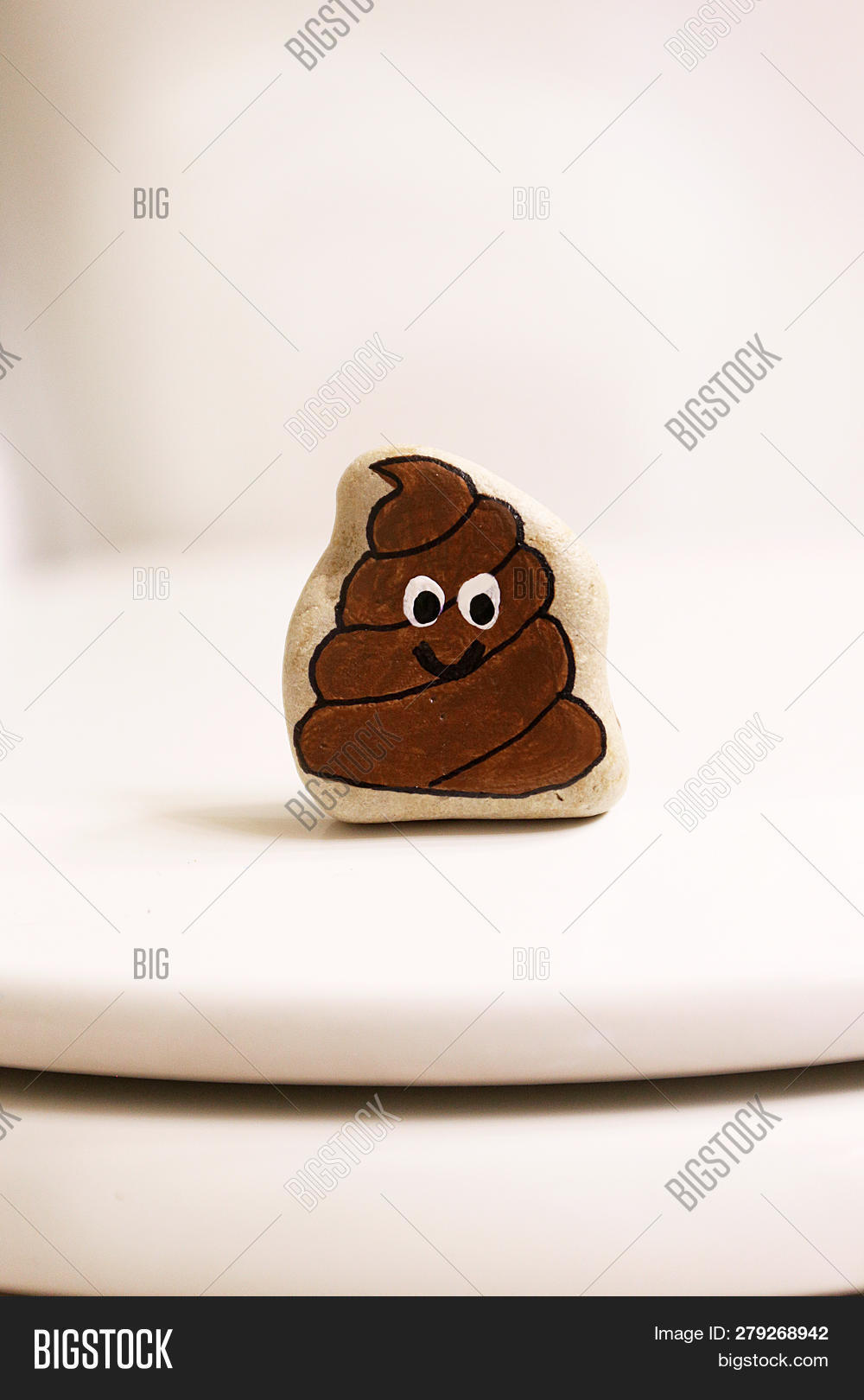 Rock Painted Like Poop Image & Photo (Free Trial) | Bigstock