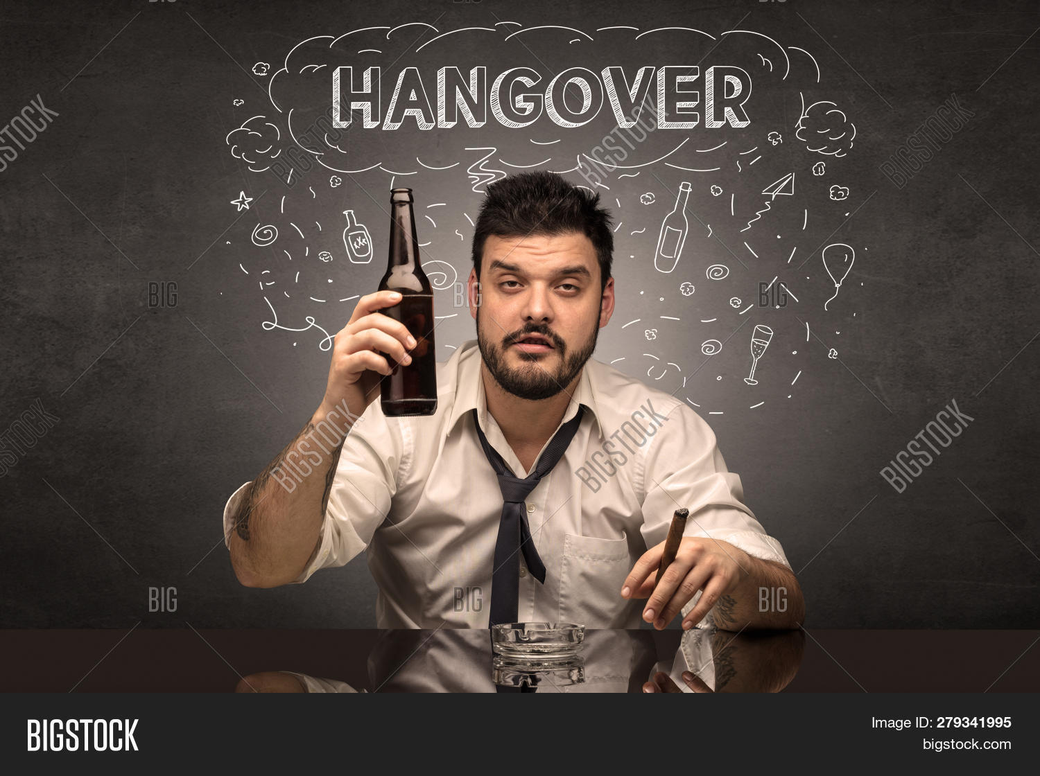 Loser Drunk Man Image & Photo (Free Trial) | Bigstock