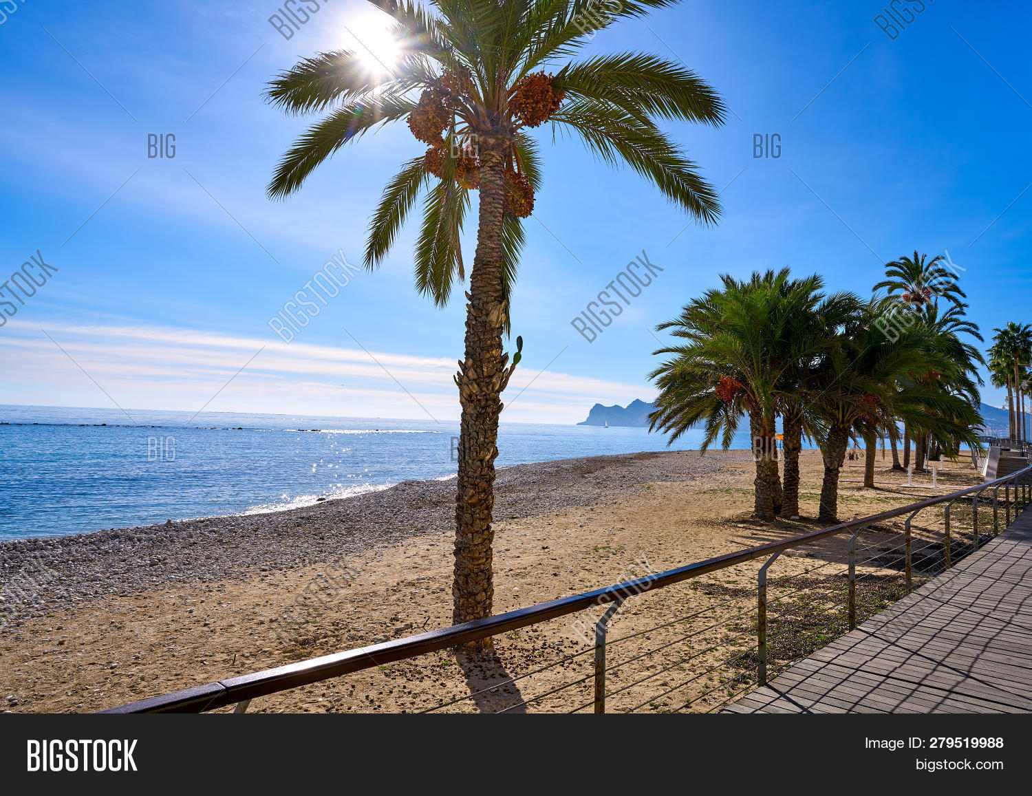 Altea Beach Playa La Image & Photo (Free Trial) | Bigstock
