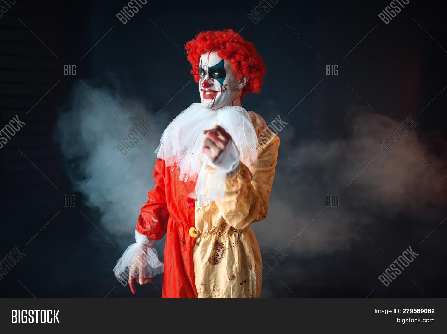 Mad Bloody Clown Image & Photo (Free Trial) | Bigstock