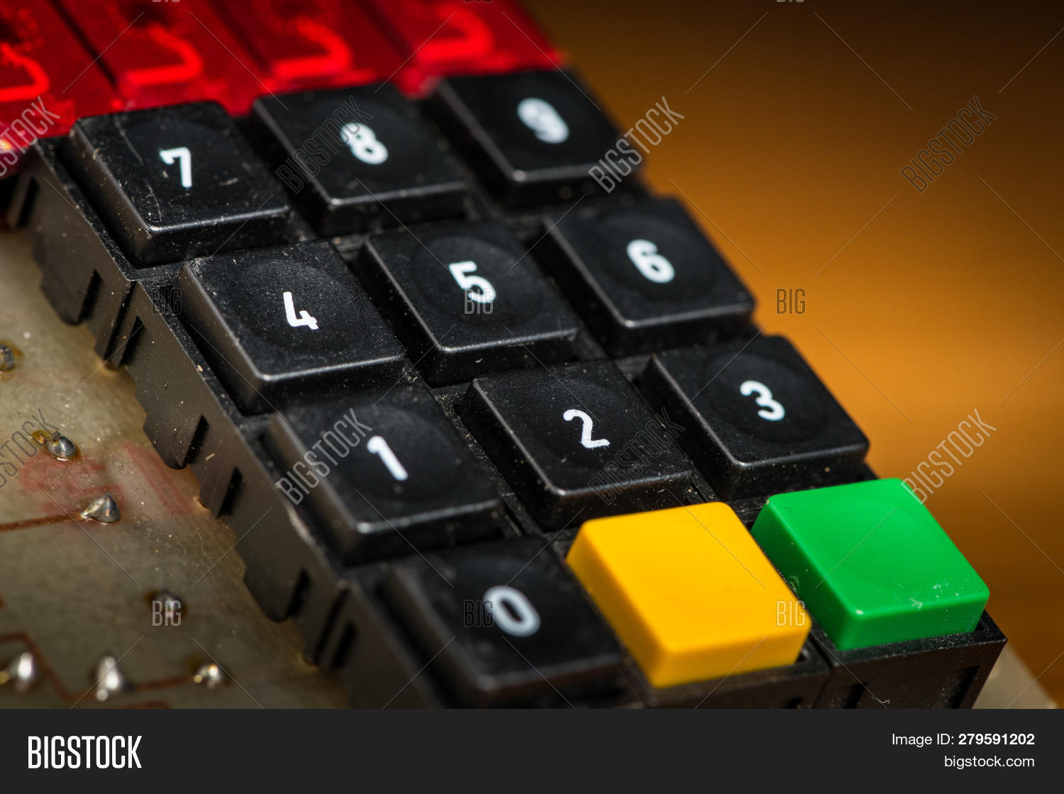 Old Numeric Keypad Image & Photo (Free Trial) | Bigstock