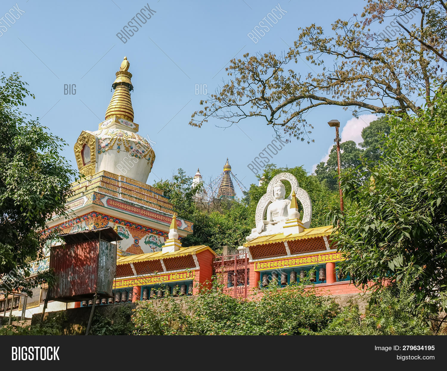 Small Stupa Buddha Image & Photo (Free Trial) | Bigstock