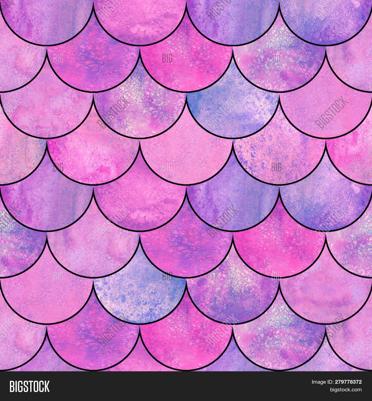 Mermaid Fish Scale Image & Photo (Free Trial) | Bigstock