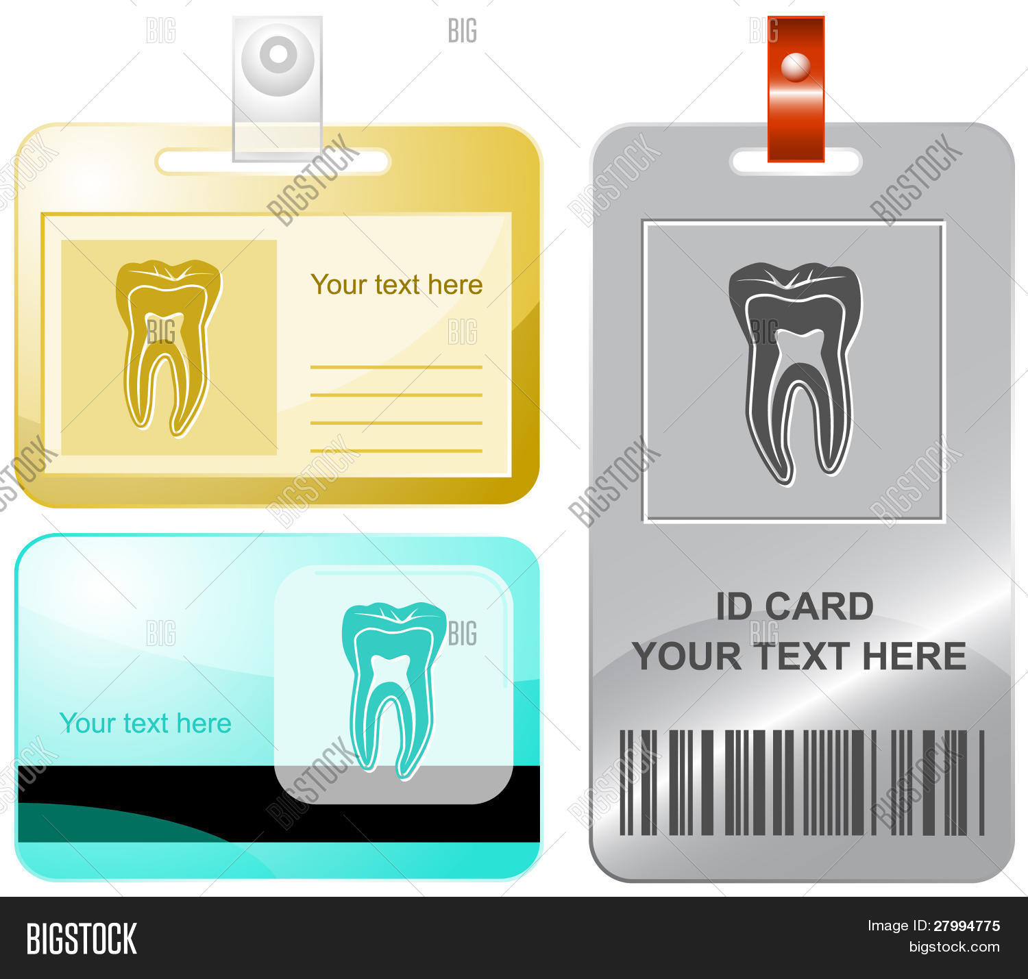 Tooth. Vector Id Vector & Photo (Free Trial) | Bigstock