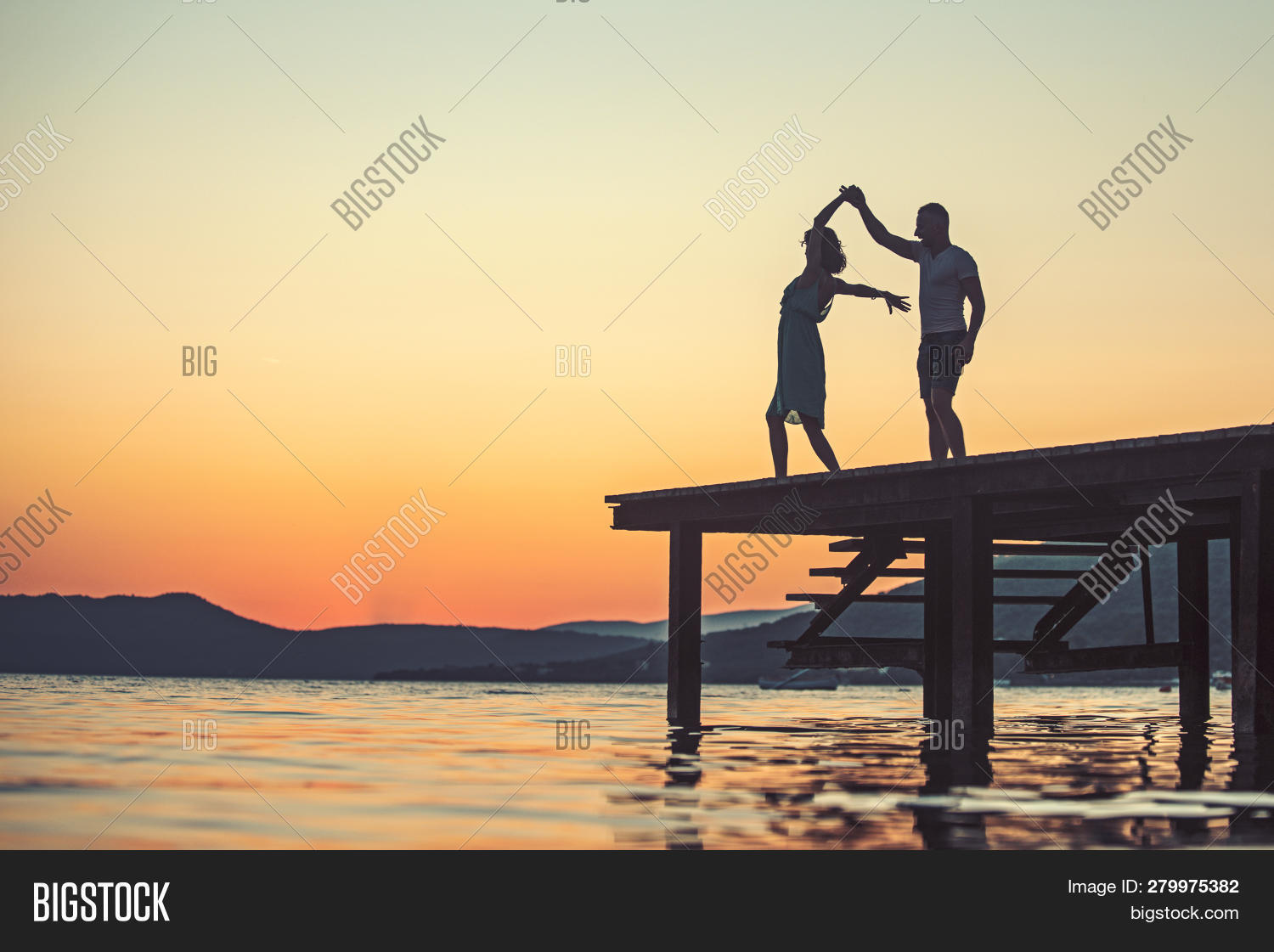 Couple Love Dance On Image & Photo (Free Trial) | Bigstock