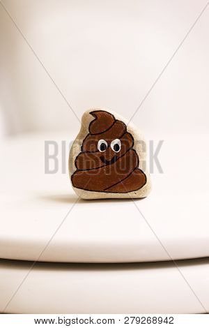 Rock Painted Like Poop Image & Photo (Free Trial) | Bigstock