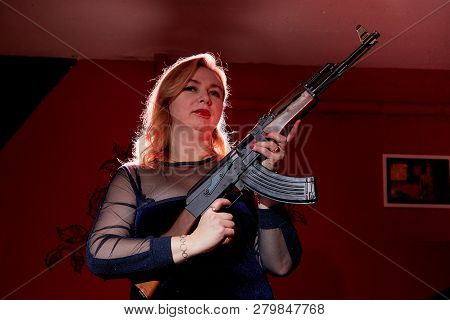 Fat Women Guns Dark Image & Photo (Free Trial) | Bigstock