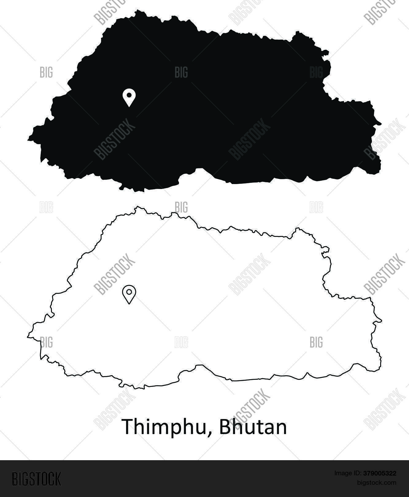 Thimphu Bhutan. Vector & Photo (Free Trial) | Bigstock
