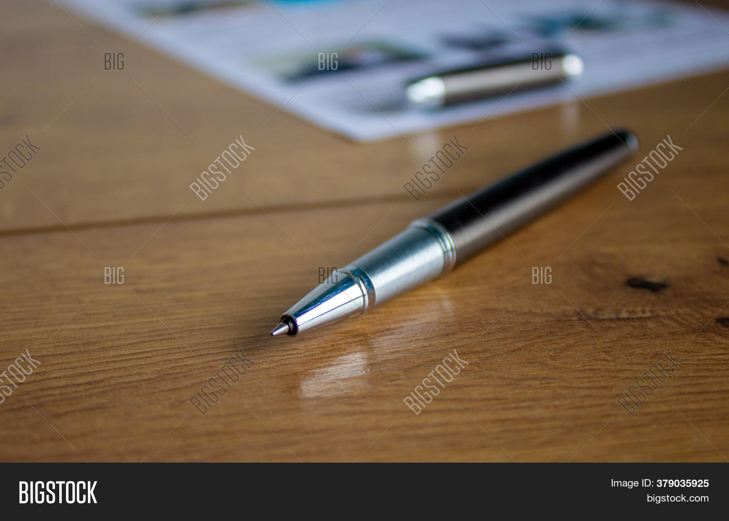 Beautiful Metalic Pen Image & Photo (Free Trial) | Bigstock