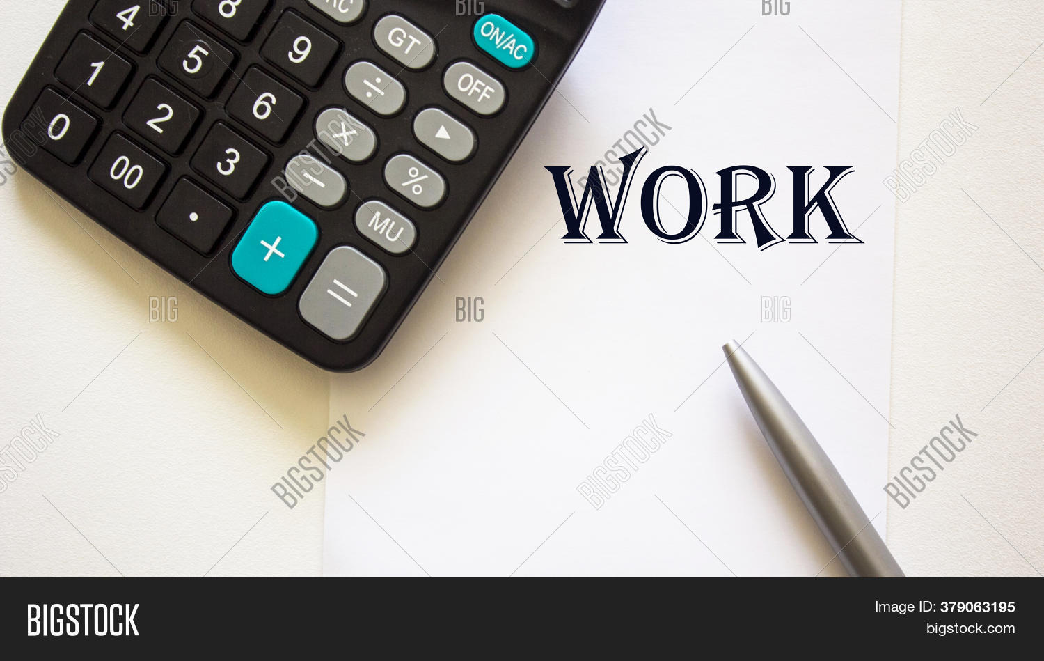 Work Text On White Image & Photo (Free Trial) | Bigstock