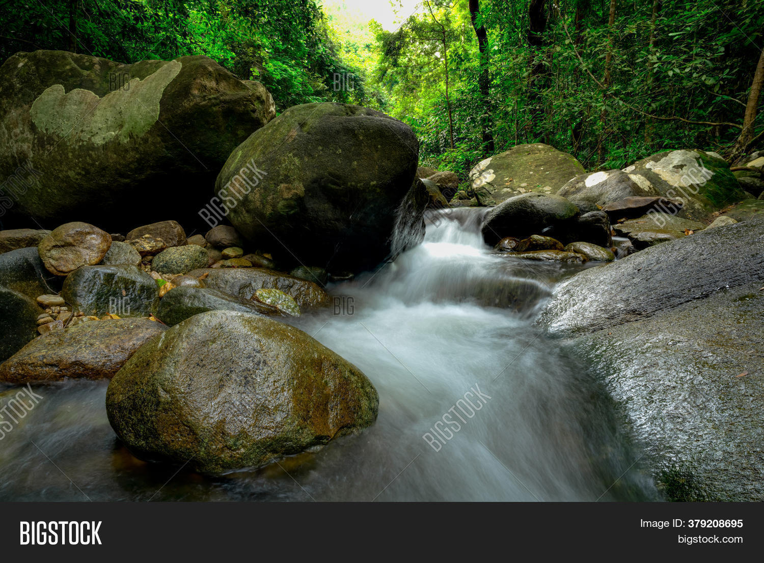 Rock Stone Waterfall. Image & Photo (Free Trial) | Bigstock