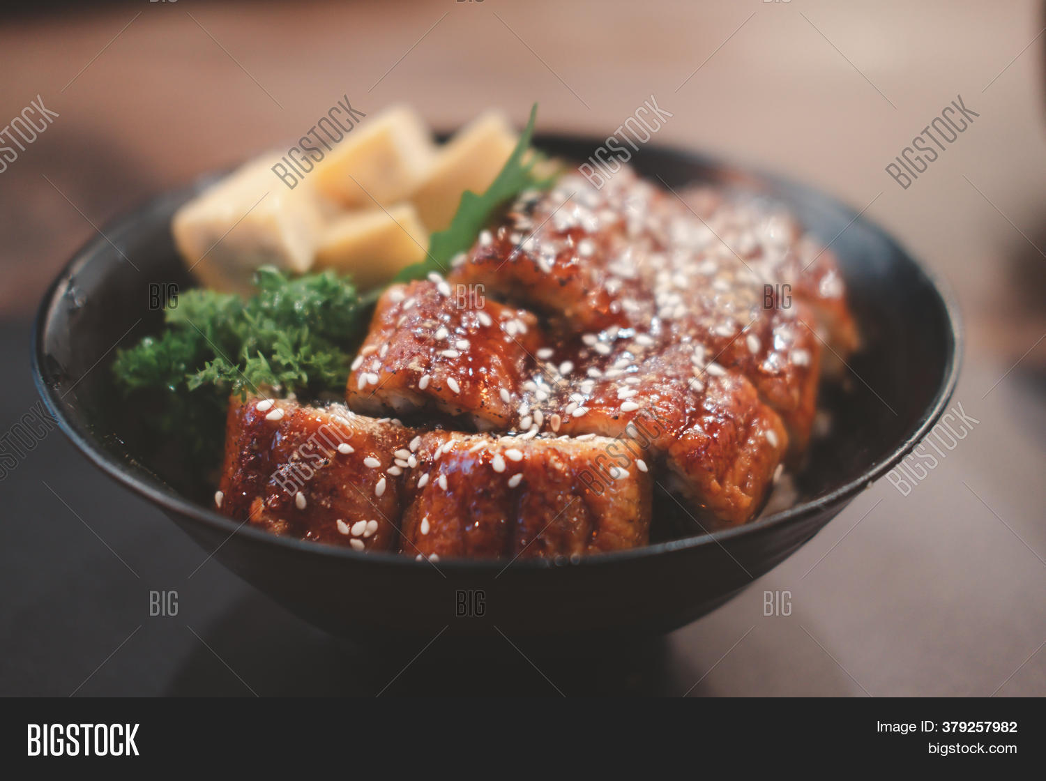 Broiled Eel On Rice Image & Photo (Free Trial) | Bigstock
