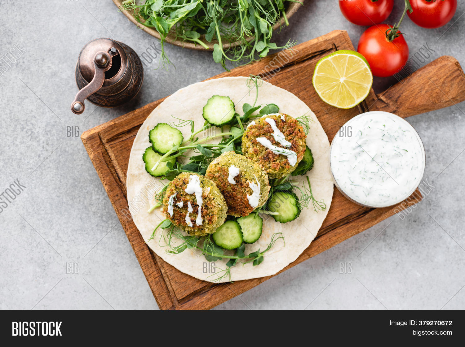 Vegan Falafel Image & Photo (Free Trial) | Bigstock
