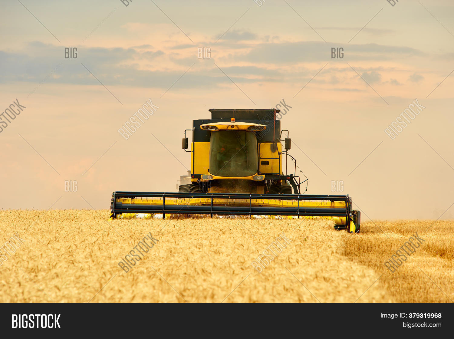 Combine Harvester Image & Photo (Free Trial) | Bigstock