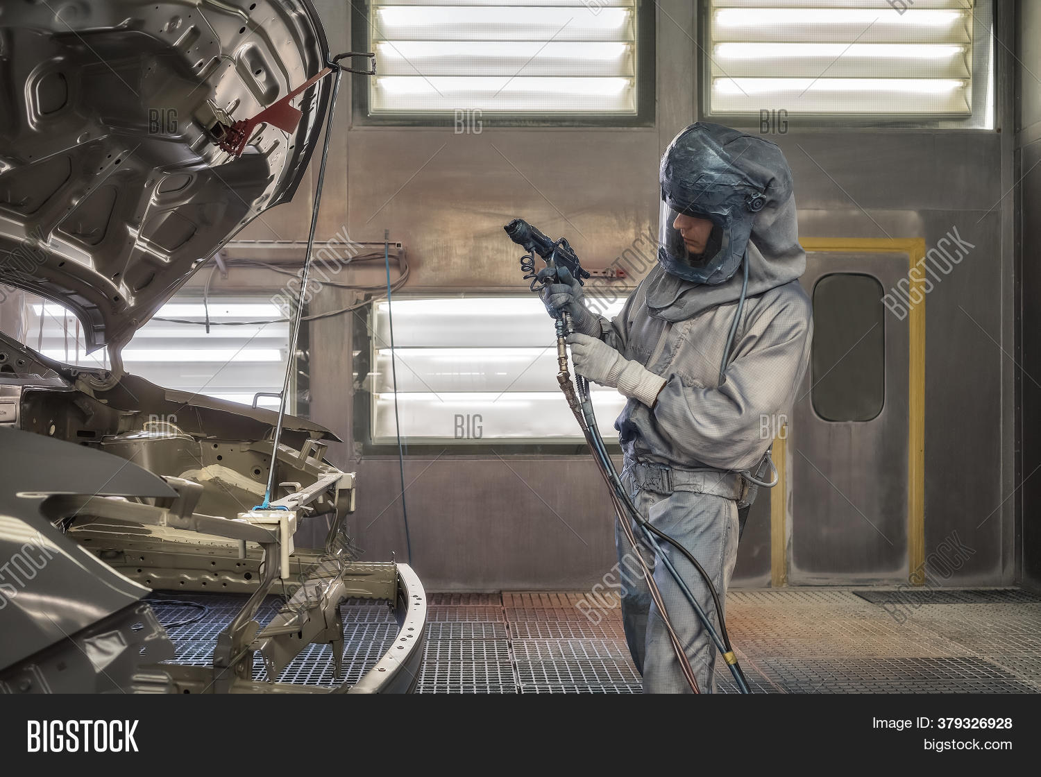 Employee Body Painting Image & Photo (Free Trial) | Bigstock