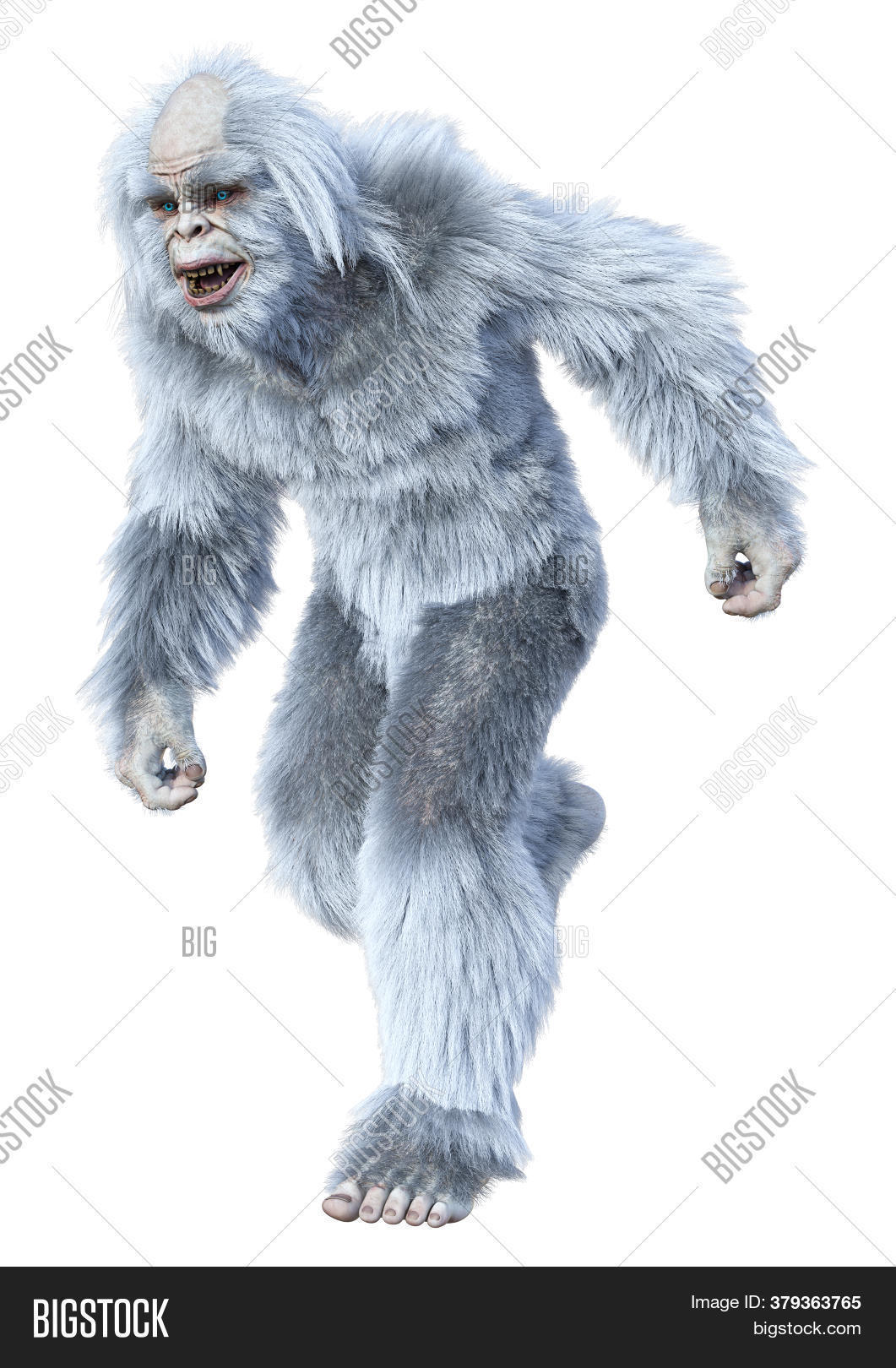 3D Rendering Yeti On Image & Photo (Free Trial) | Bigstock