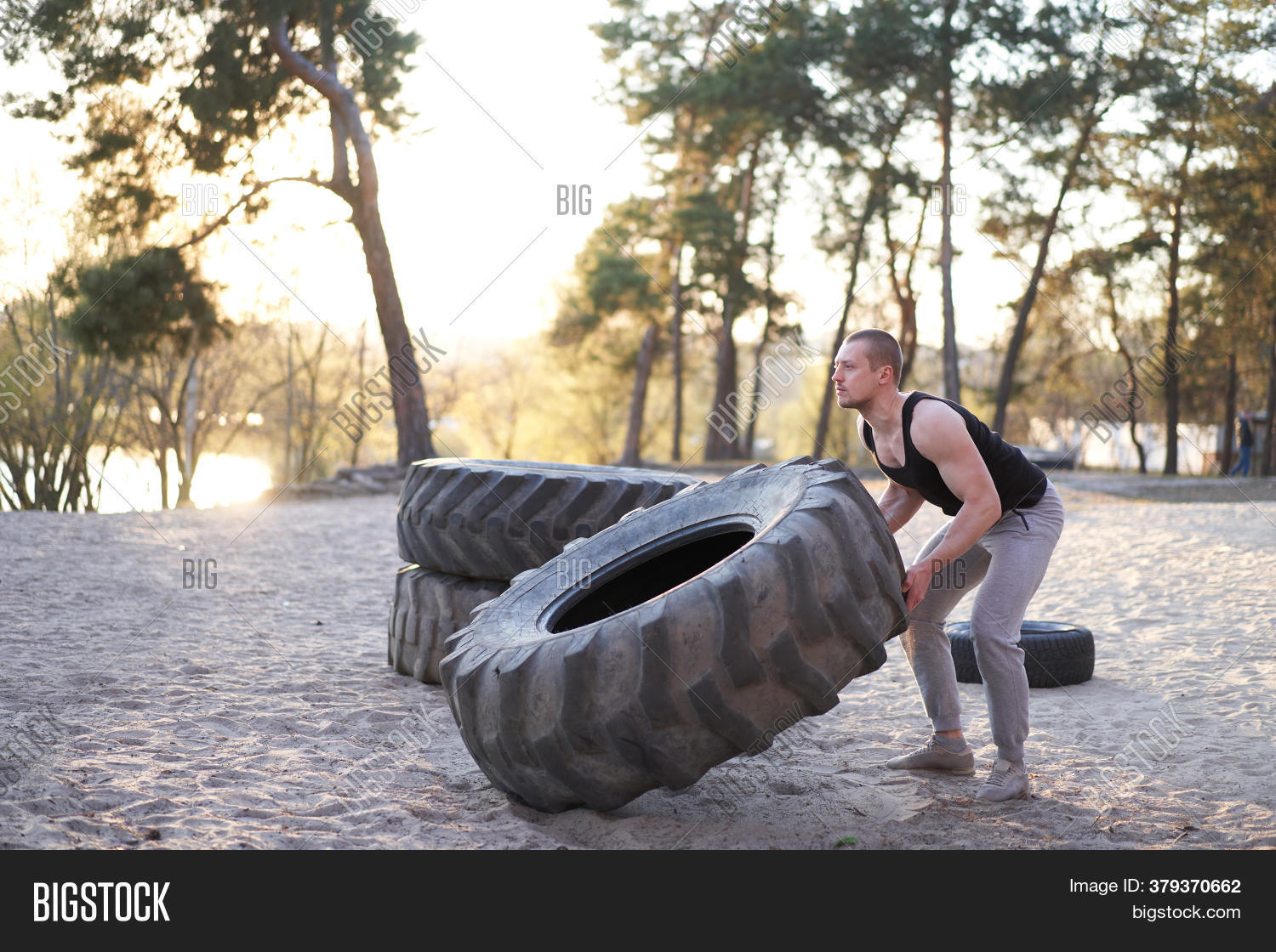Strong Man Training Image & Photo (Free Trial) | Bigstock
