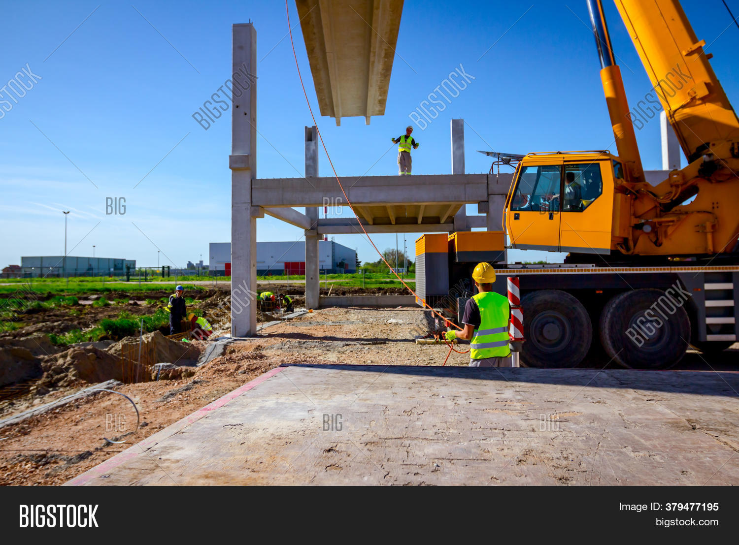 Worker Helping Mobile Image & Photo (Free Trial) | Bigstock
