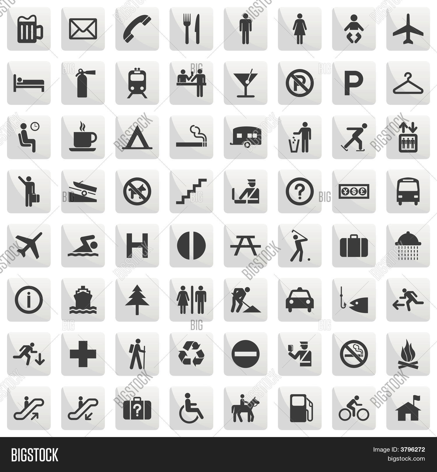 Pictograms Vector & Photo (Free Trial) | Bigstock