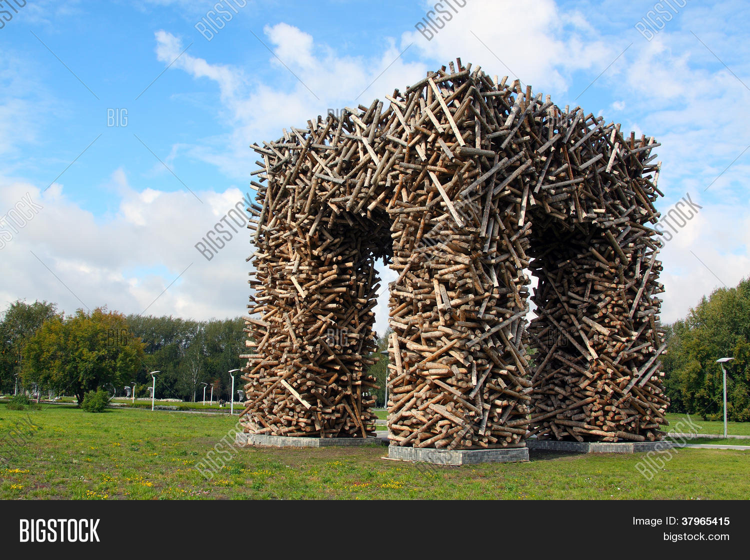 Arch Logs Image & Photo (Free Trial) | Bigstock
