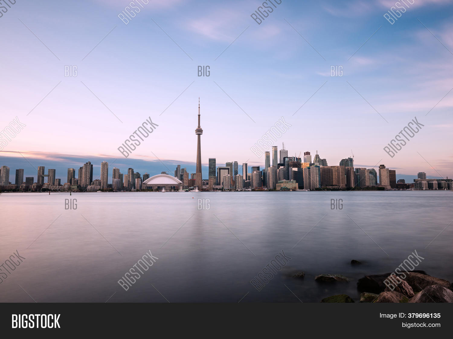 Toronto Skyline Lake Image & Photo (Free Trial) | Bigstock