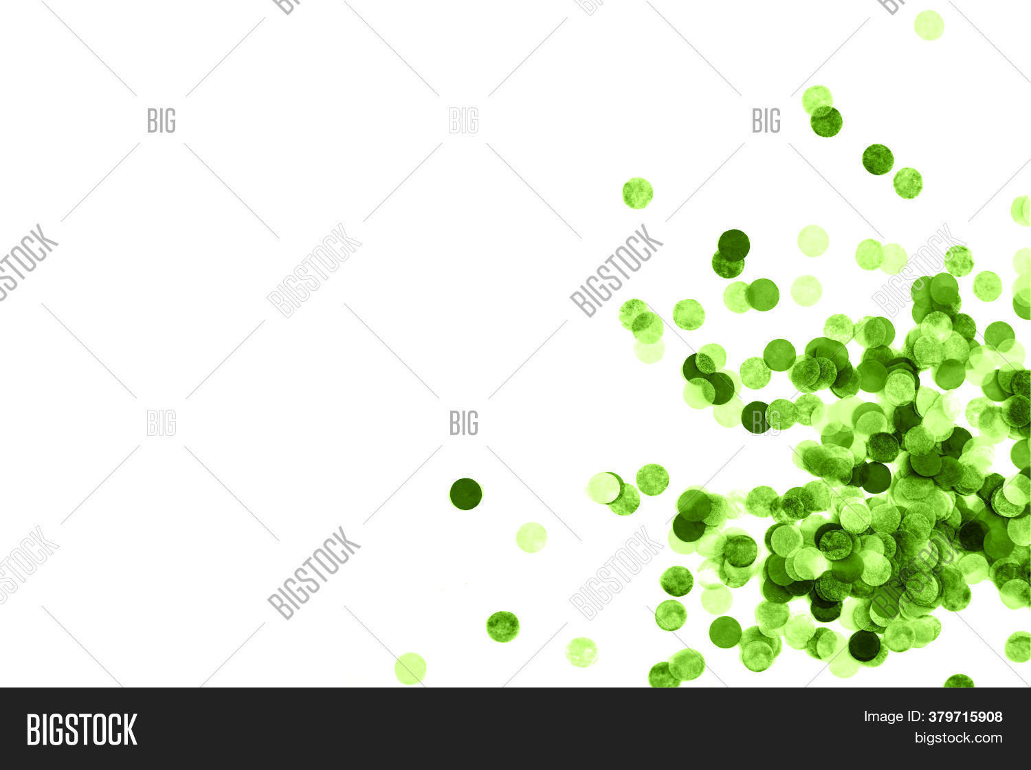 Bright Green Confetti Image & Photo (Free Trial) | Bigstock
