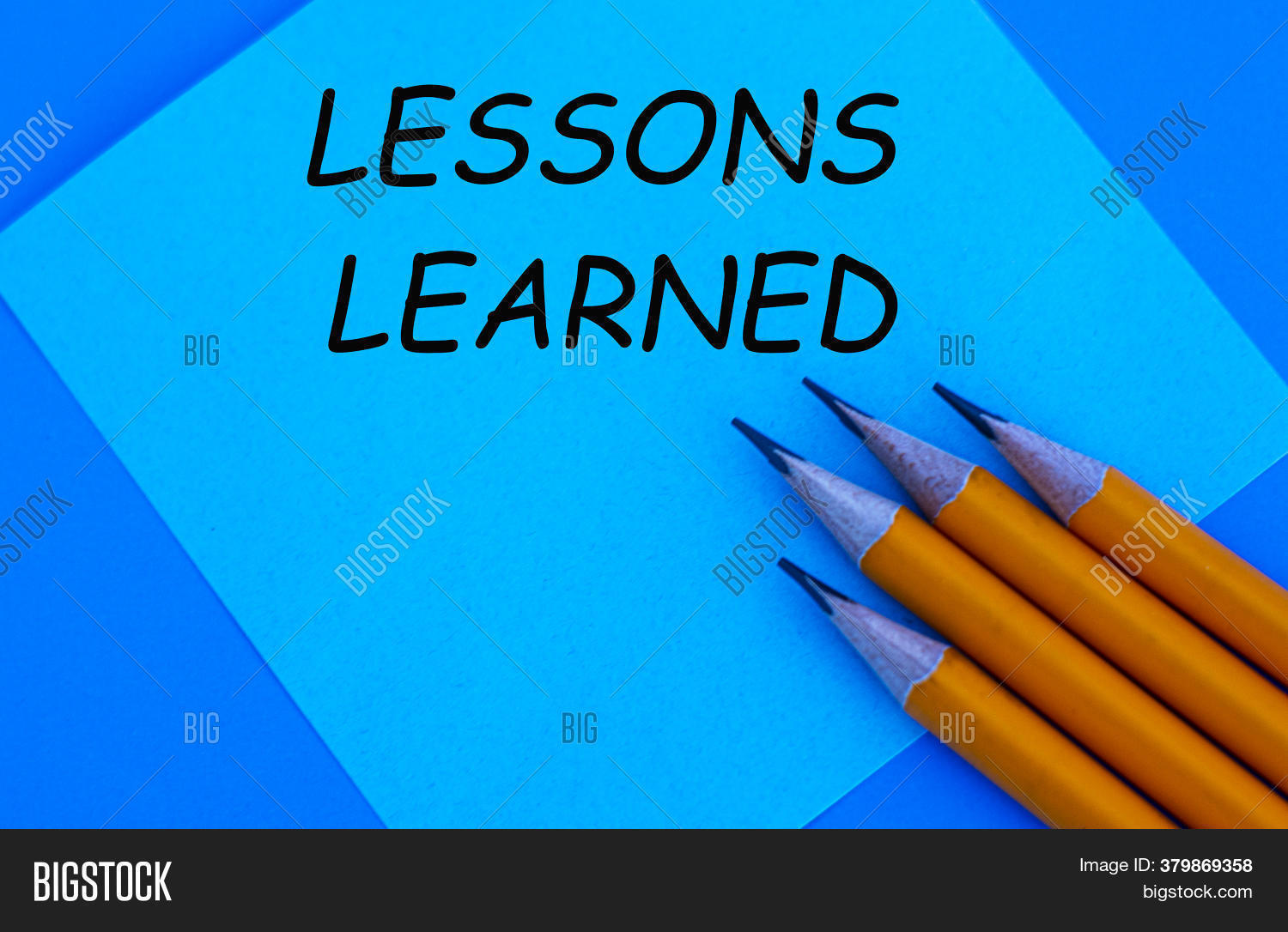 Lessons Learned Word Image & Photo (Free Trial) | Bigstock