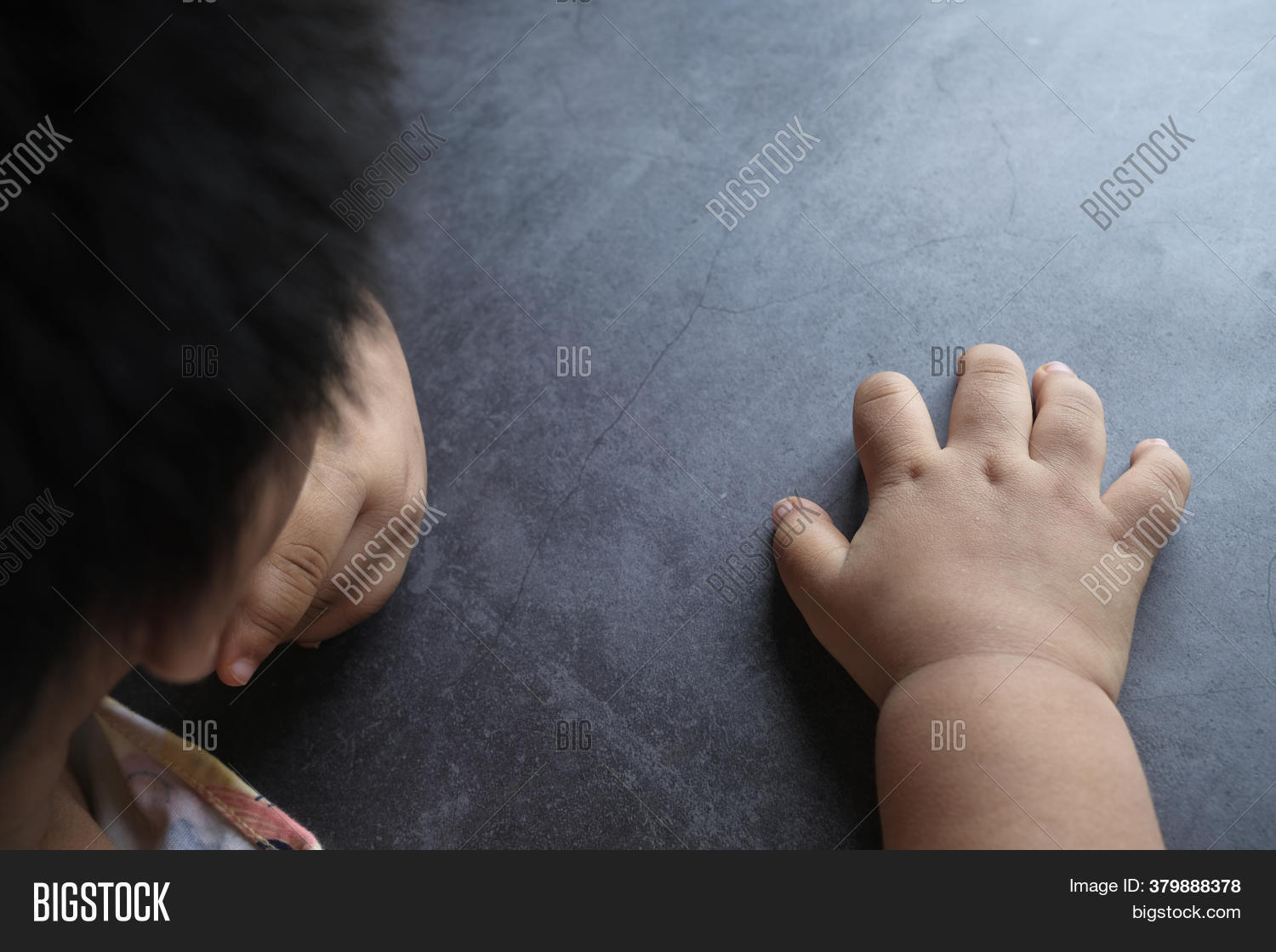 Top View Baby Hand On Image & Photo (Free Trial) | Bigstock
