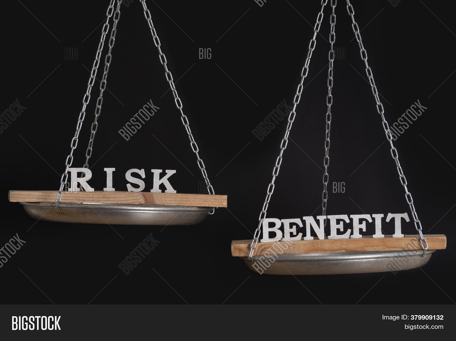 Words Risk Benefit Image & Photo (Free Trial) | Bigstock
