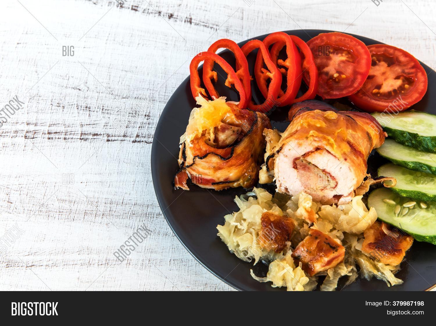 Roasted Pork Roll Image & Photo (Free Trial) | Bigstock
