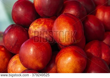 Ripe Red Nectarines Image & Photo (Free Trial) | Bigstock