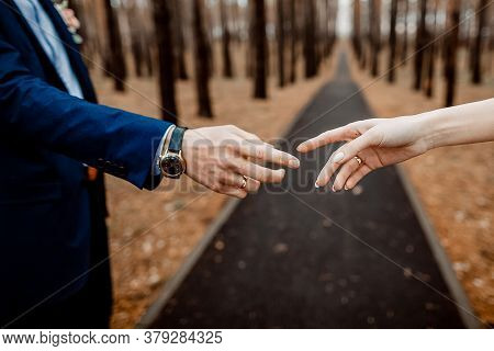 Man Woman Reach Out Image & Photo (Free Trial) | Bigstock