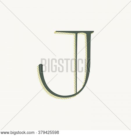 Elegant J Letter Vector & Photo (Free Trial) | Bigstock