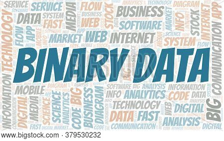 Binary Data Vector Vector & Photo (Free Trial) | Bigstock