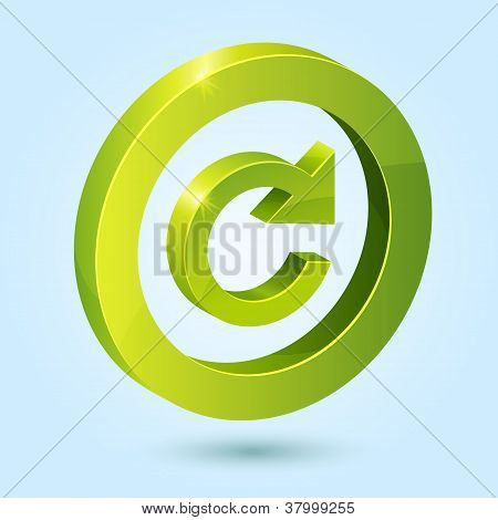 Green Replay Symbol Vector & Photo (Free Trial) | Bigstock
