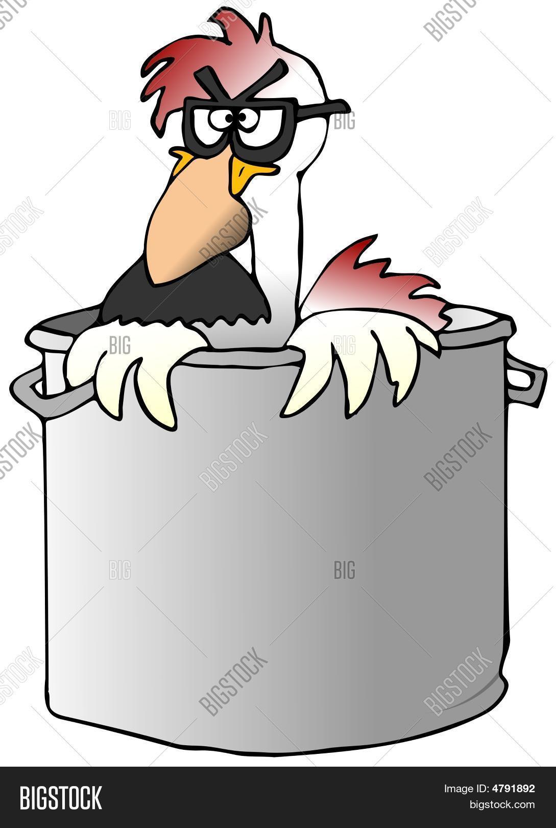 Funny Chicken Soup Pot Image & Photo (Free Trial) | Bigstock