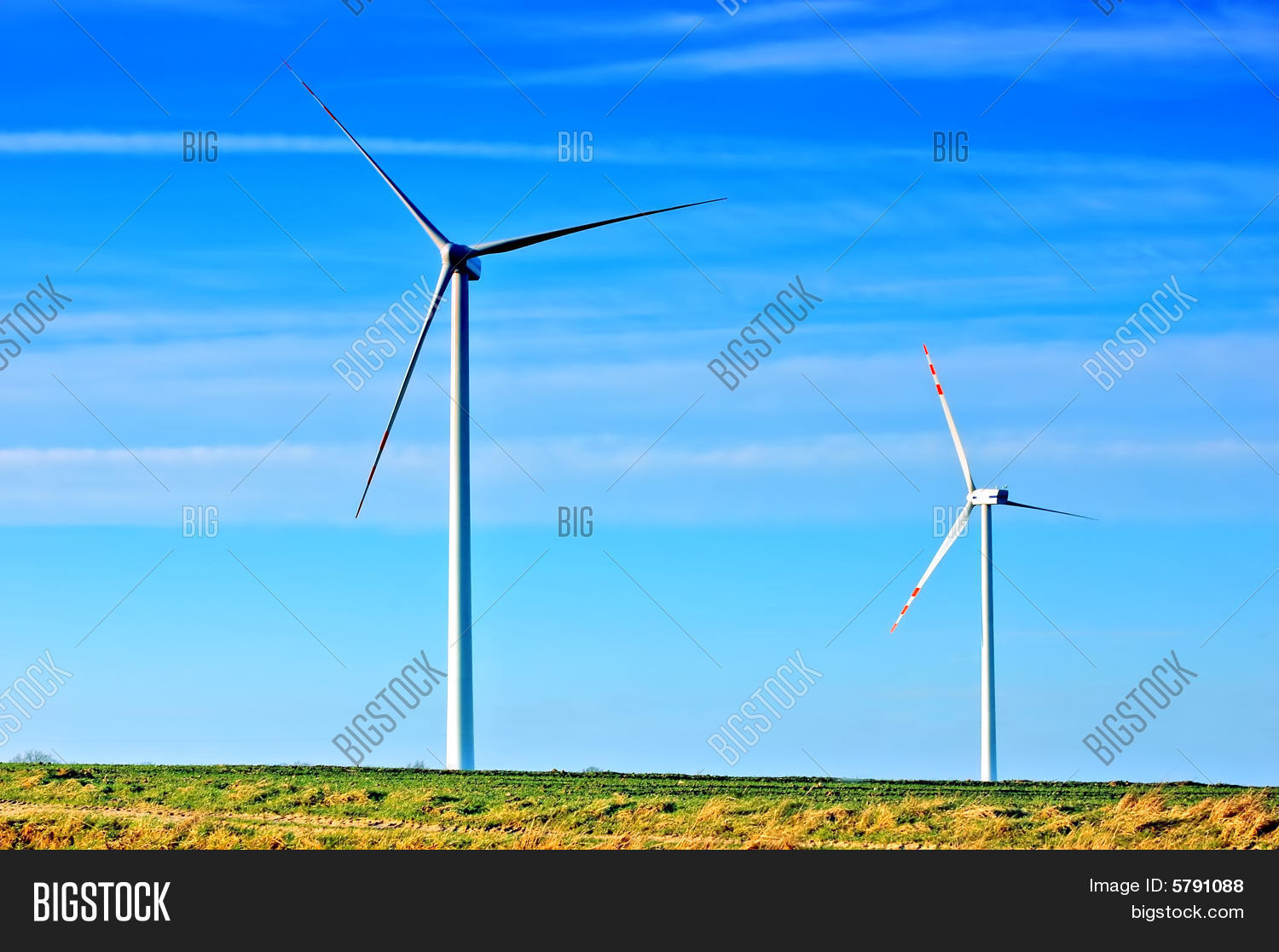 Wind Turbines Image & Photo (Free Trial) | Bigstock
