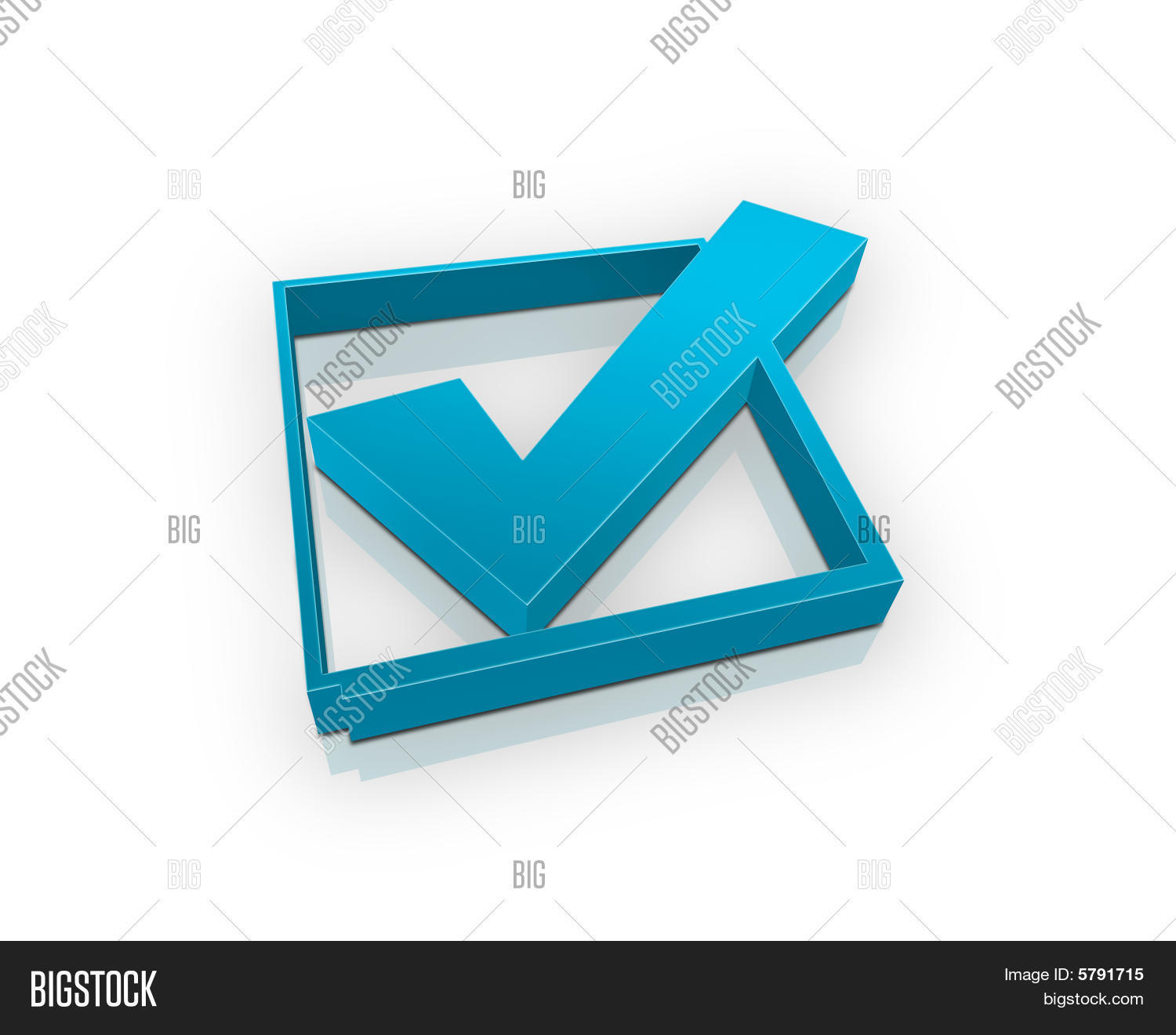 Blue Check Box Image & Photo (Free Trial) | Bigstock