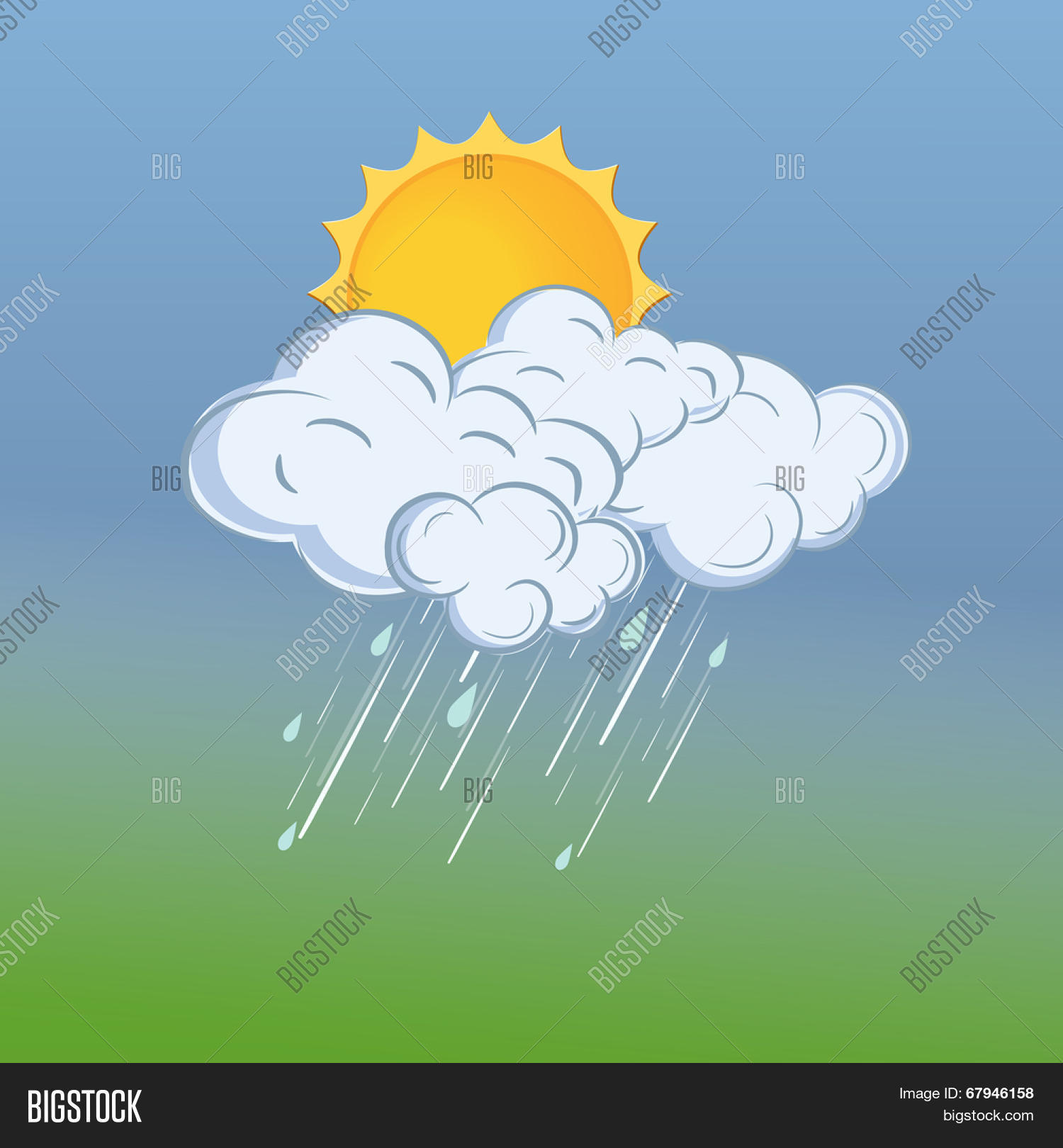 Monsoon Season Vector & Photo (Free Trial) | Bigstock