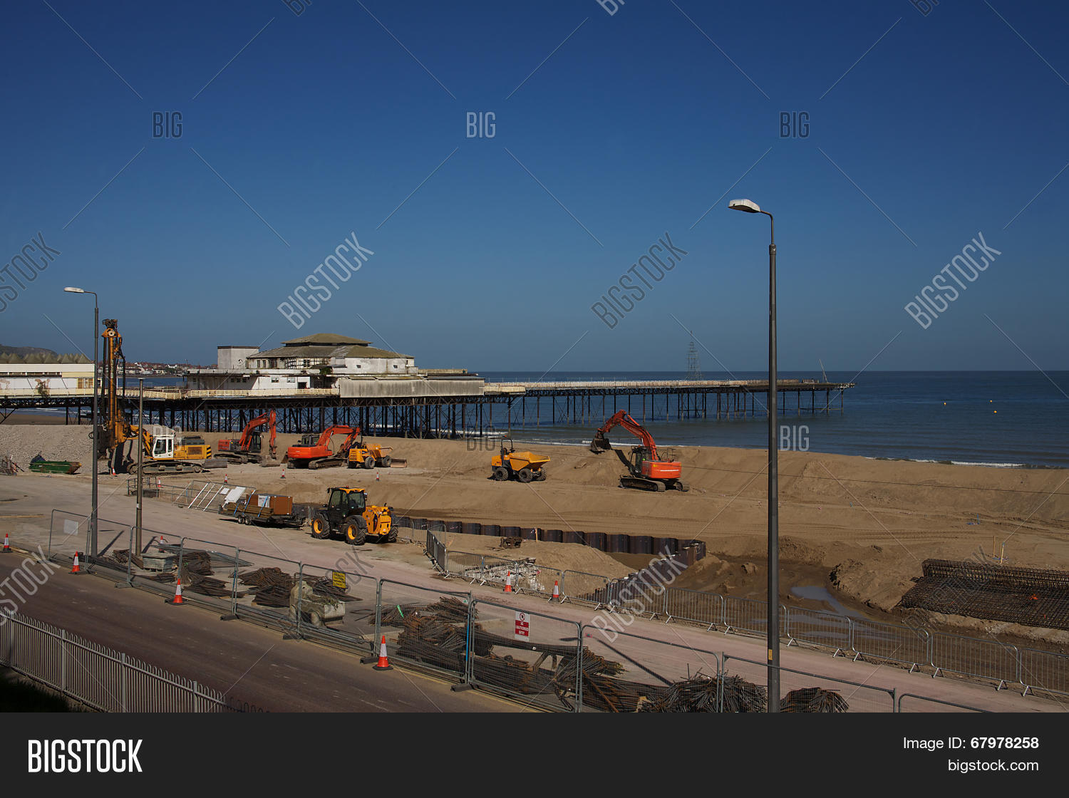 Sea Defence Work Image & Photo (Free Trial) | Bigstock