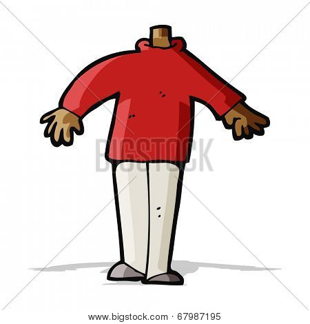 Cartoon Male Body ( Vector & Photo (Free Trial) | Bigstock