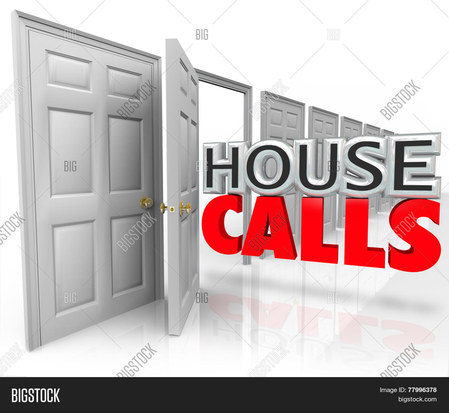 House Calls 3d Words Image & Photo (Free Trial) | Bigstock