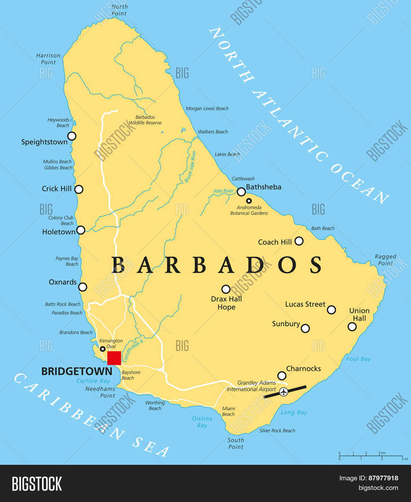 Barbados Political Vector & Photo (Free Trial) | Bigstock